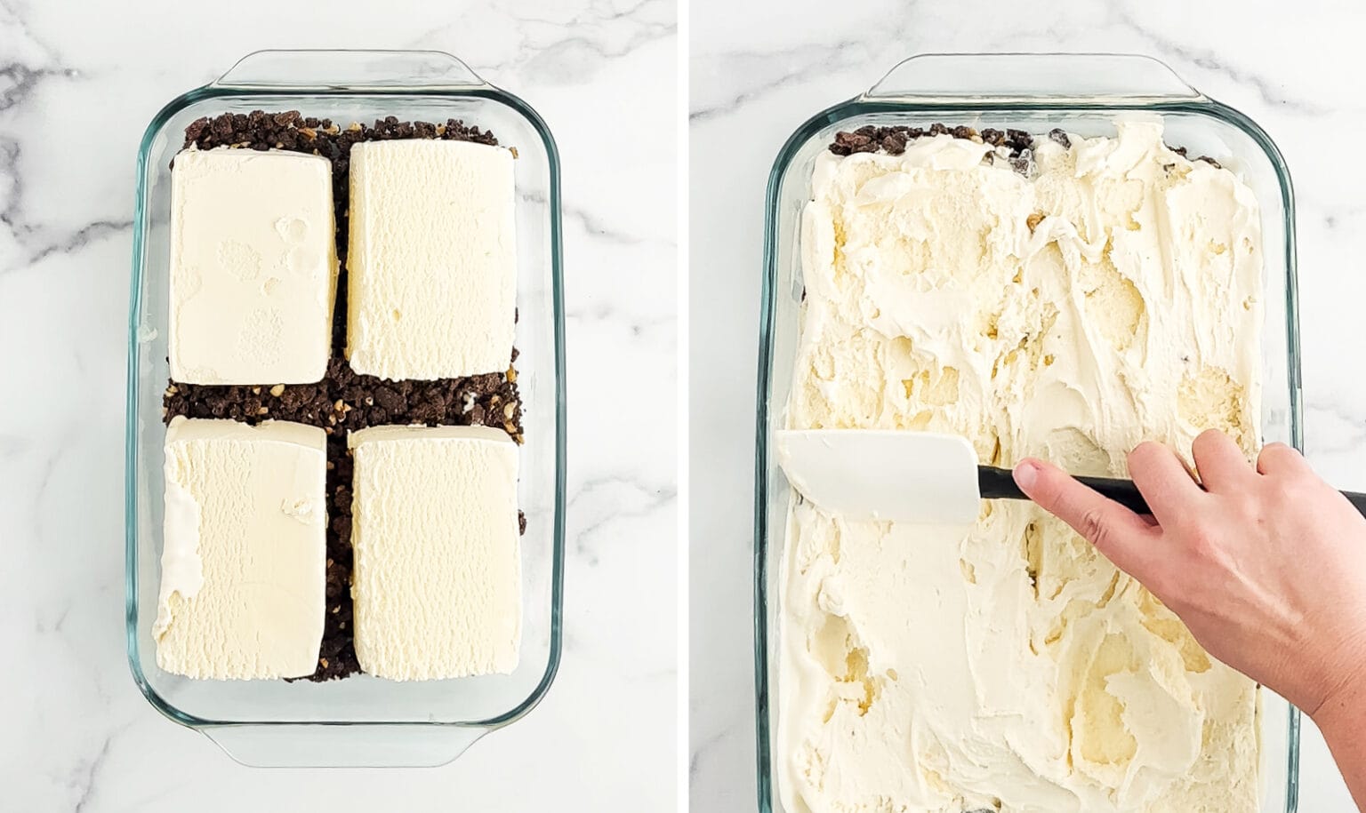 Grandma's Ice Cream Crunch Cake (Caramelly and Delicious!)