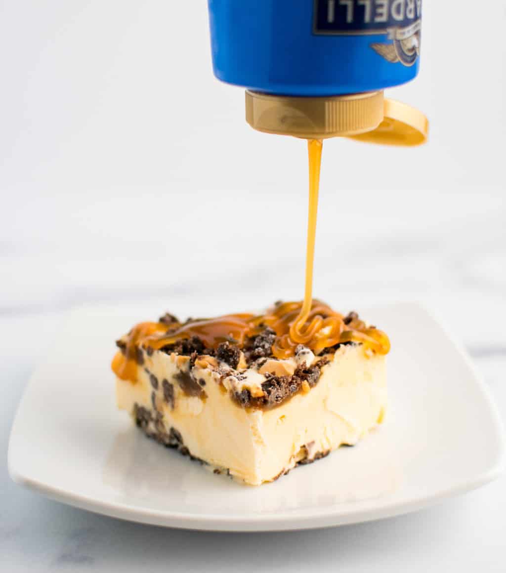 Grandma's Ice Cream Crunch Cake (Caramelly and Delicious!)
