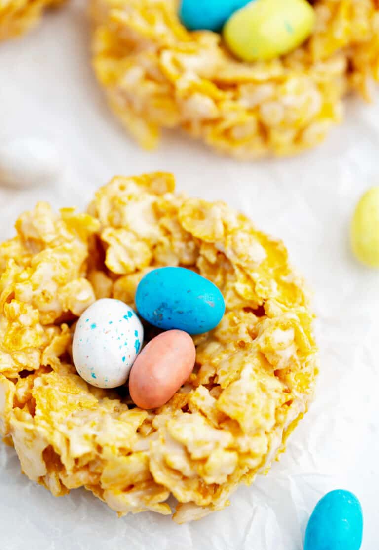 Birds Nest Corn Flake Easter Treats (So Cute & Easy to Make!)