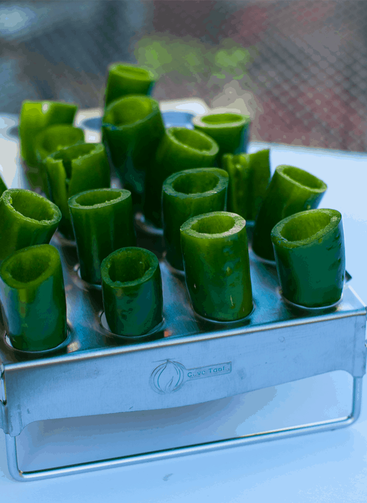 Bacon Wrapped Jalapeño Poppers Recipe + Cave Tools Pepper Rack