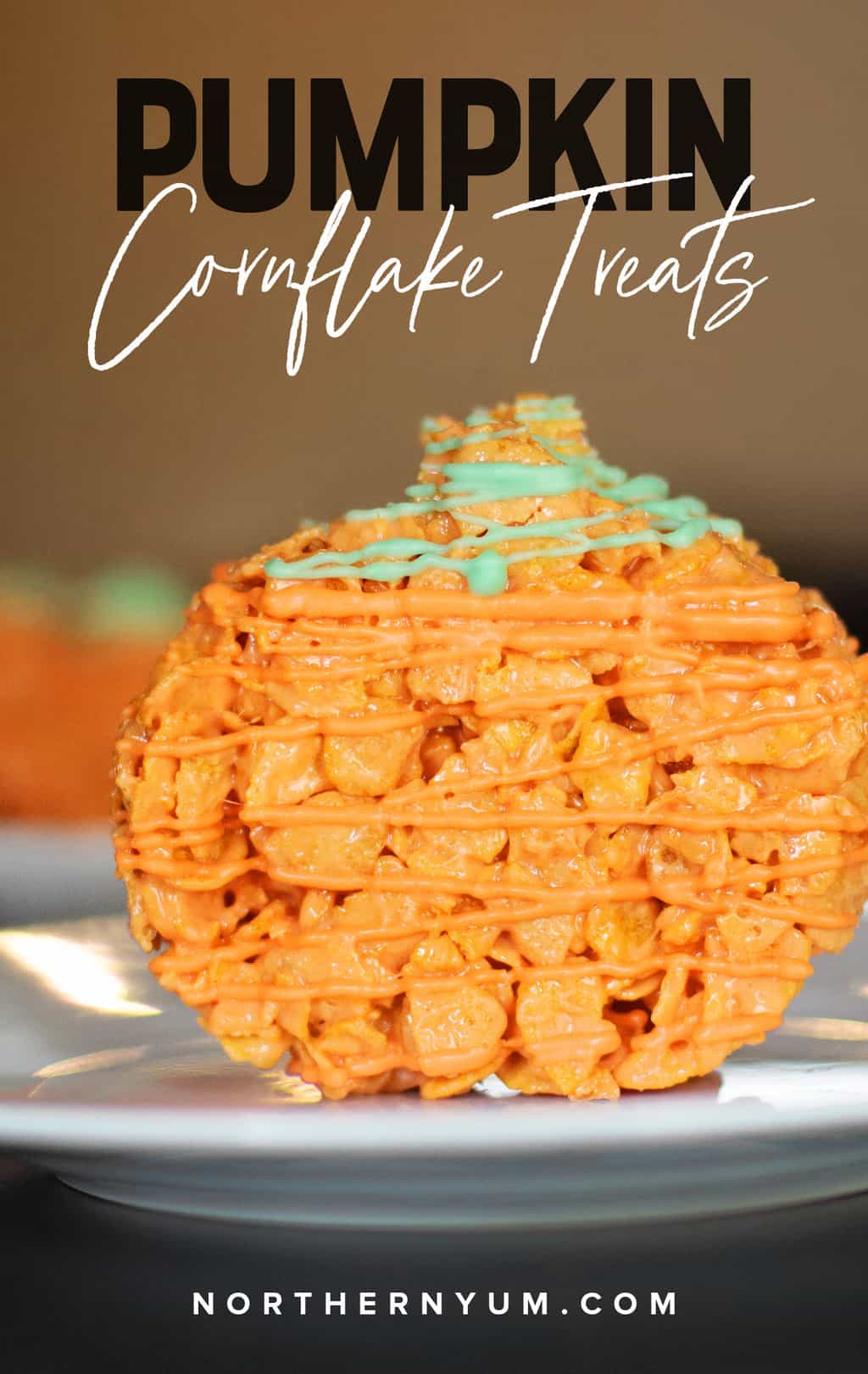 Pumpkin Corn Flake Treats (Holiday Family Favorite!)