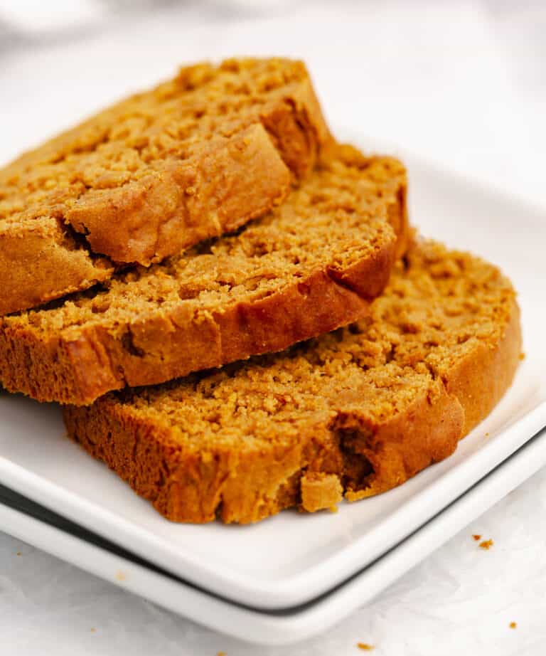 Pumpkin Bread with Cake Mix (Easy, 3-Ingredient Recipe!)