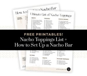 101+ Nacho Toppings for the Ultimate Nacho Bar (classic & bold!)