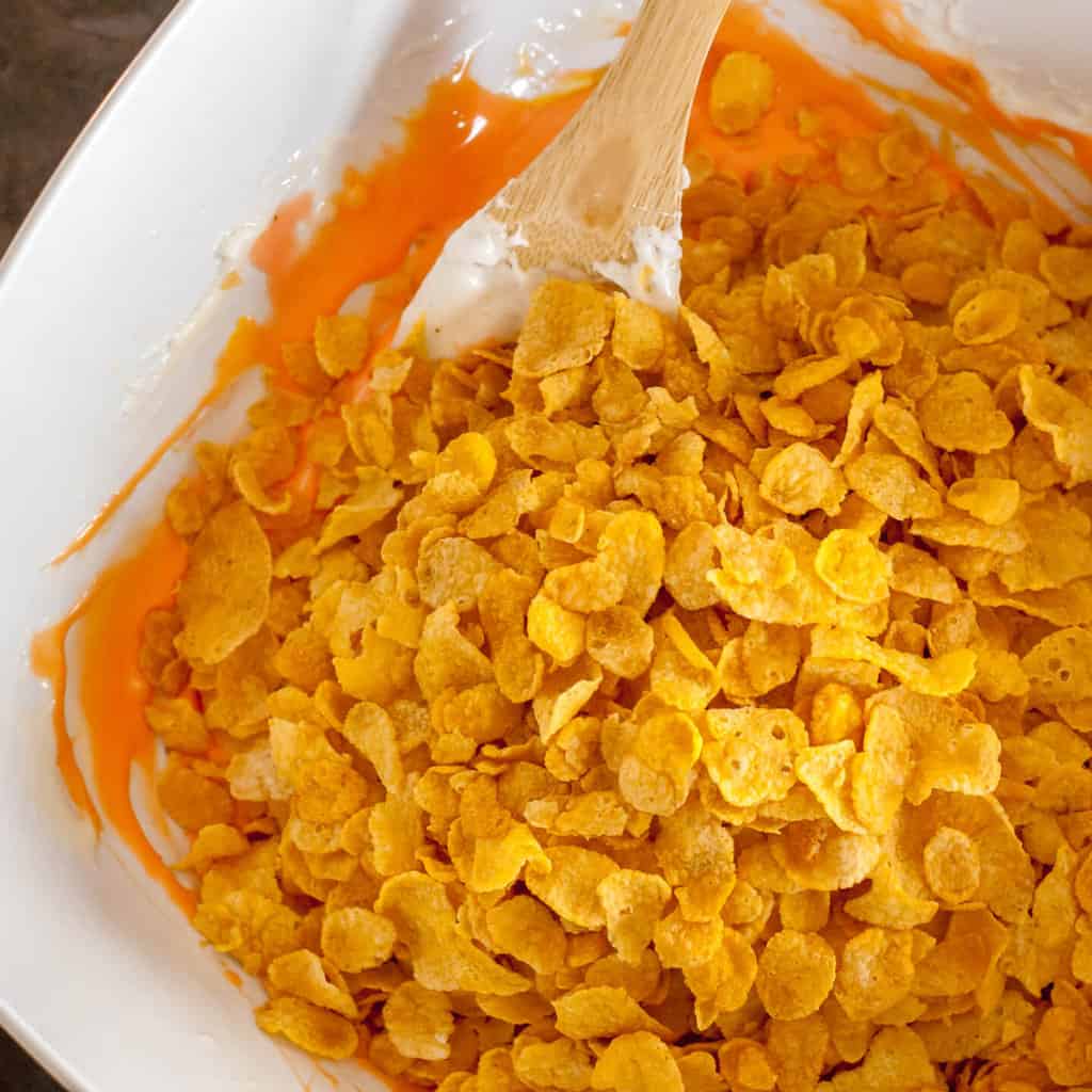 Pumpkin Corn Flake Treats (Holiday Family Favorite!)