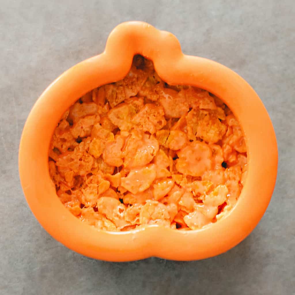 Pumpkin Corn Flake Treats (Holiday Family Favorite!)