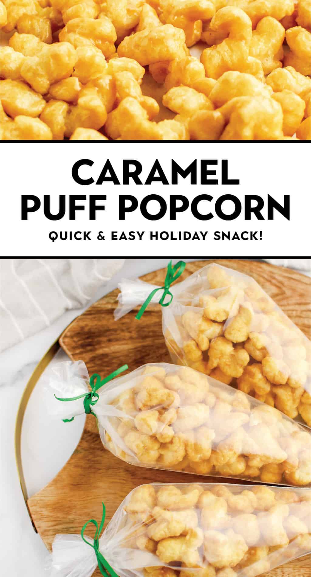 Caramel Puffcorn (Easy, 5 Ingredients!) - Northern Yum
