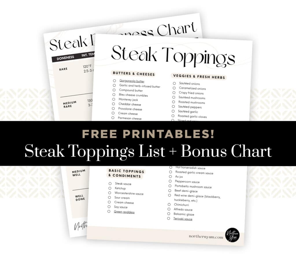 45+ Steak Toppings for Restaurant-Style Steaks at Home - Northern Yum