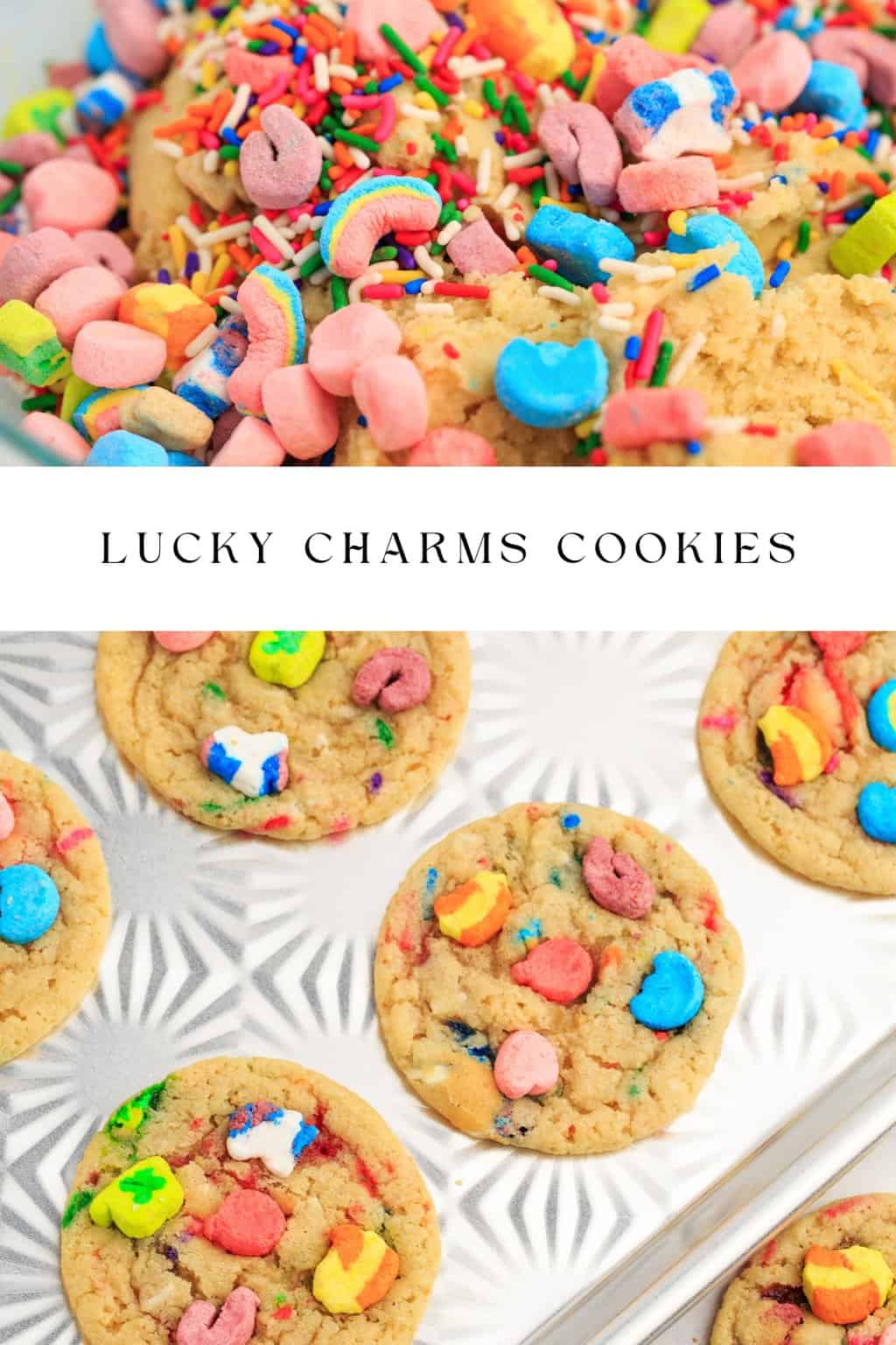 Lucky Charms Cookies (Perfect Treat for St. Patrick's Day!)
