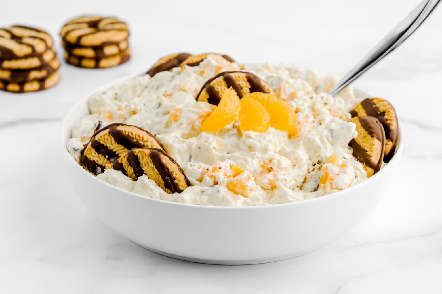 Fudge Striped Cookie Salad - A Nostalgic Treat - Northern Yum
