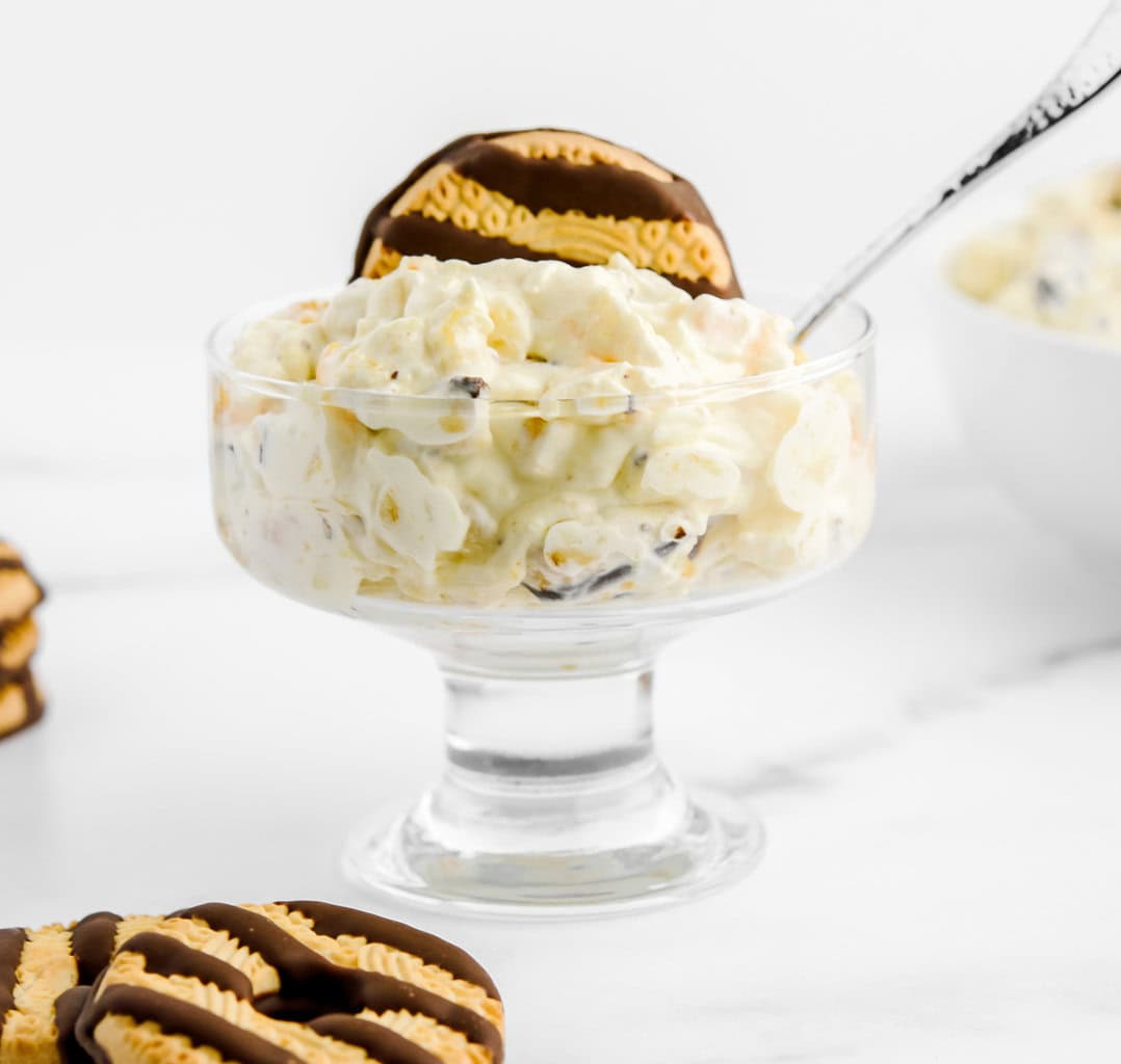 Fudge Striped Cookie Salad - A Nostalgic Treat - Northern Yum