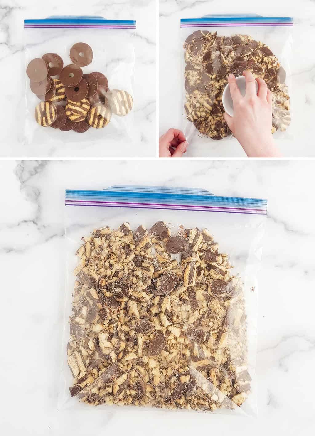 Fudge Striped Cookie Salad - A Nostalgic Treat - Northern Yum