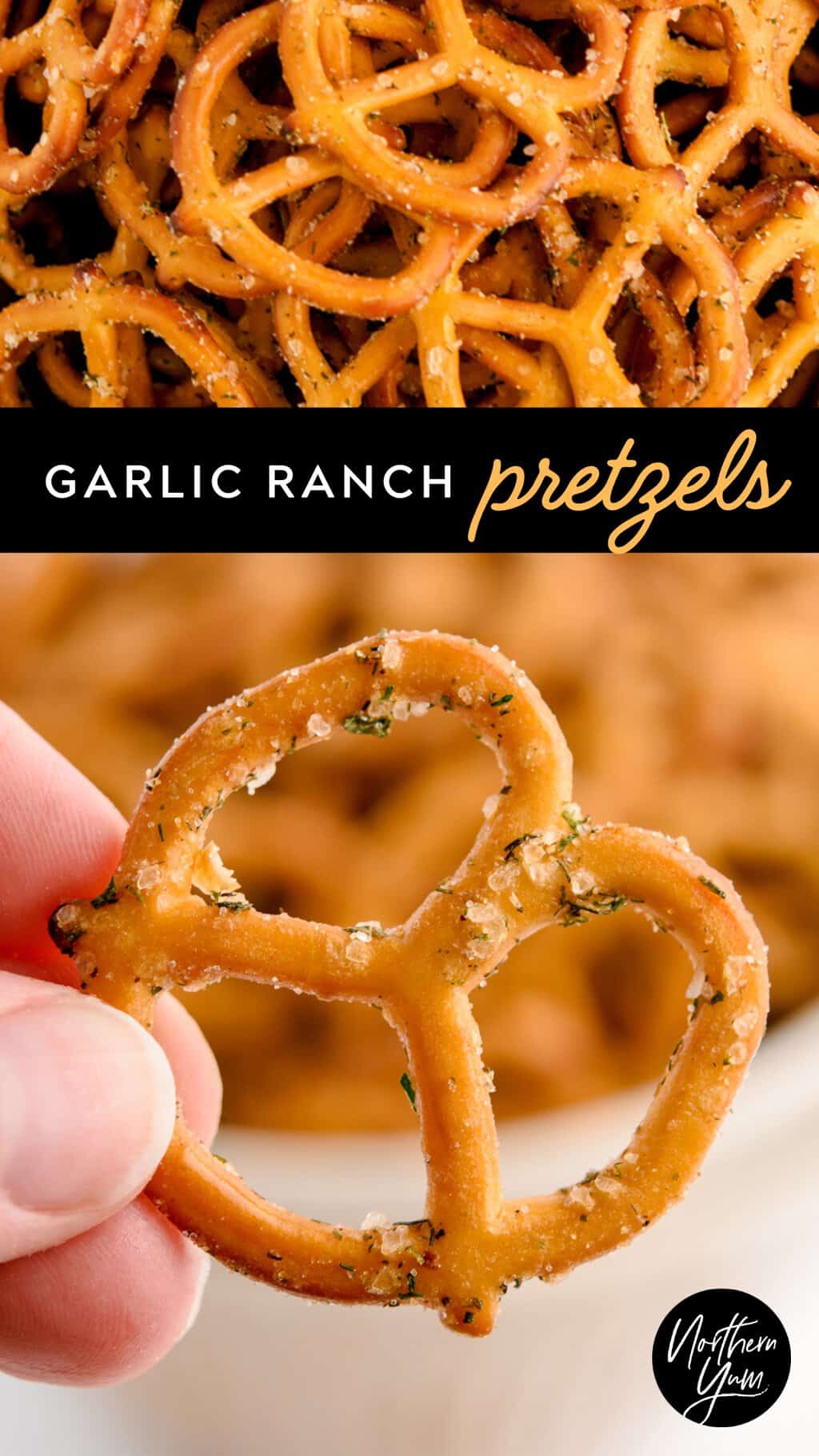 Garlic Ranch Pretzels - Your New Snack Addiction! - Northern Yum