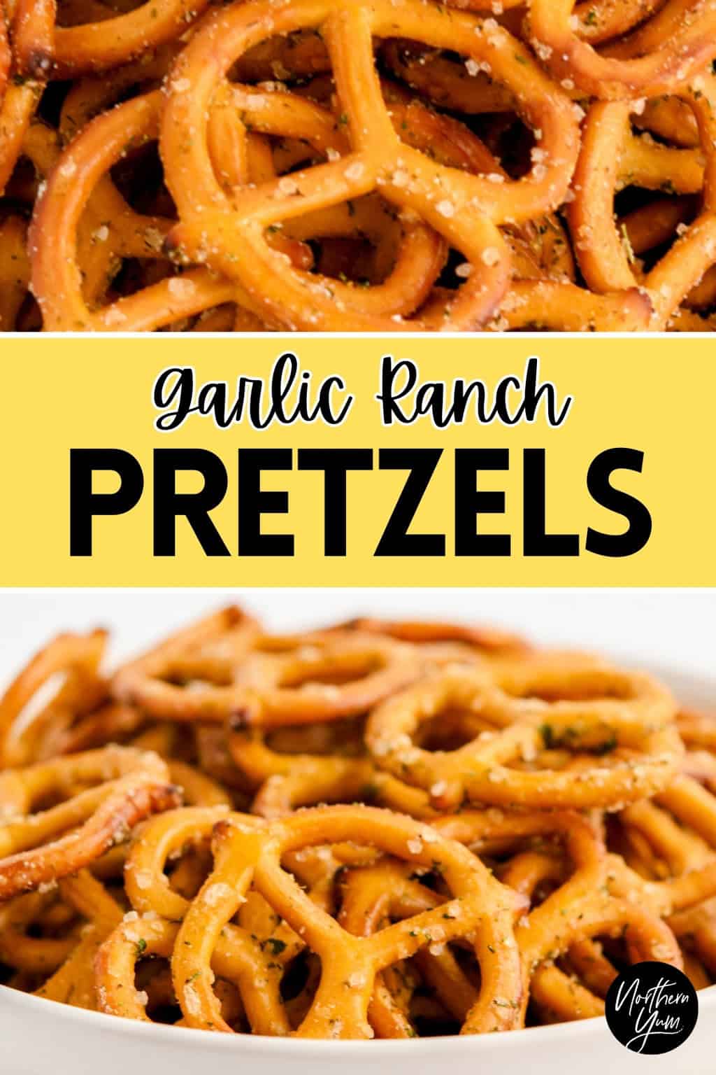 Garlic Ranch Pretzels - Your New Snack Addiction! - Northern Yum