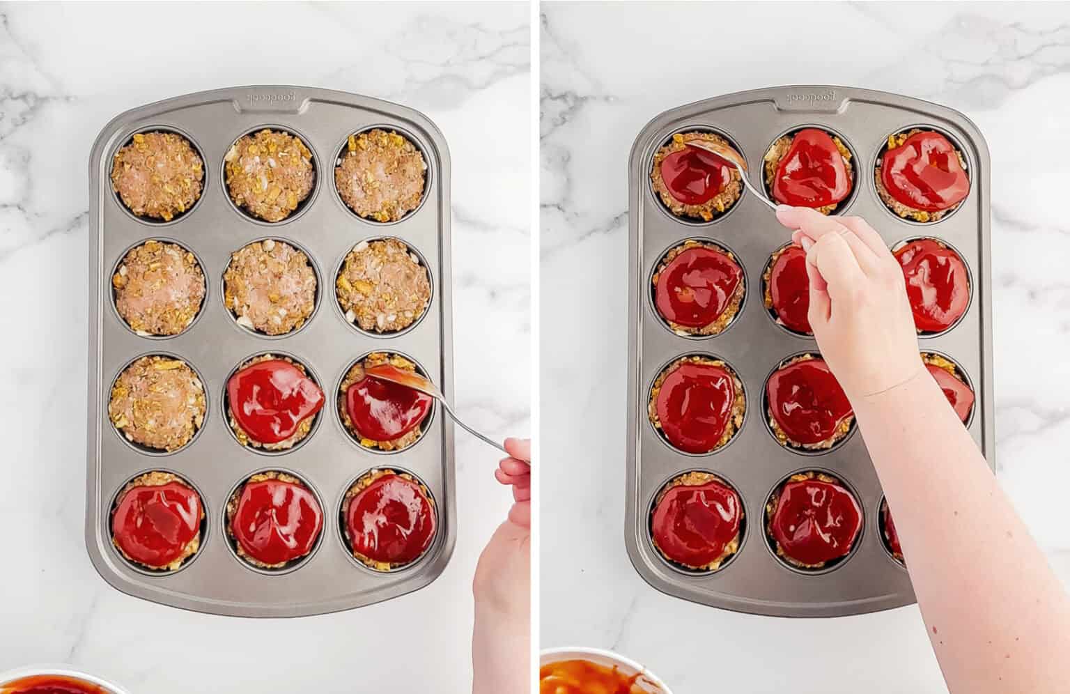 Mini Meatloaf in Muffin Tin Cups - Quick & Delicious Meal!