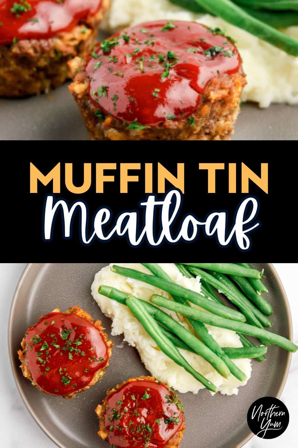 Mini Meatloaf in Muffin Tin Cups - Quick & Delicious Meal!