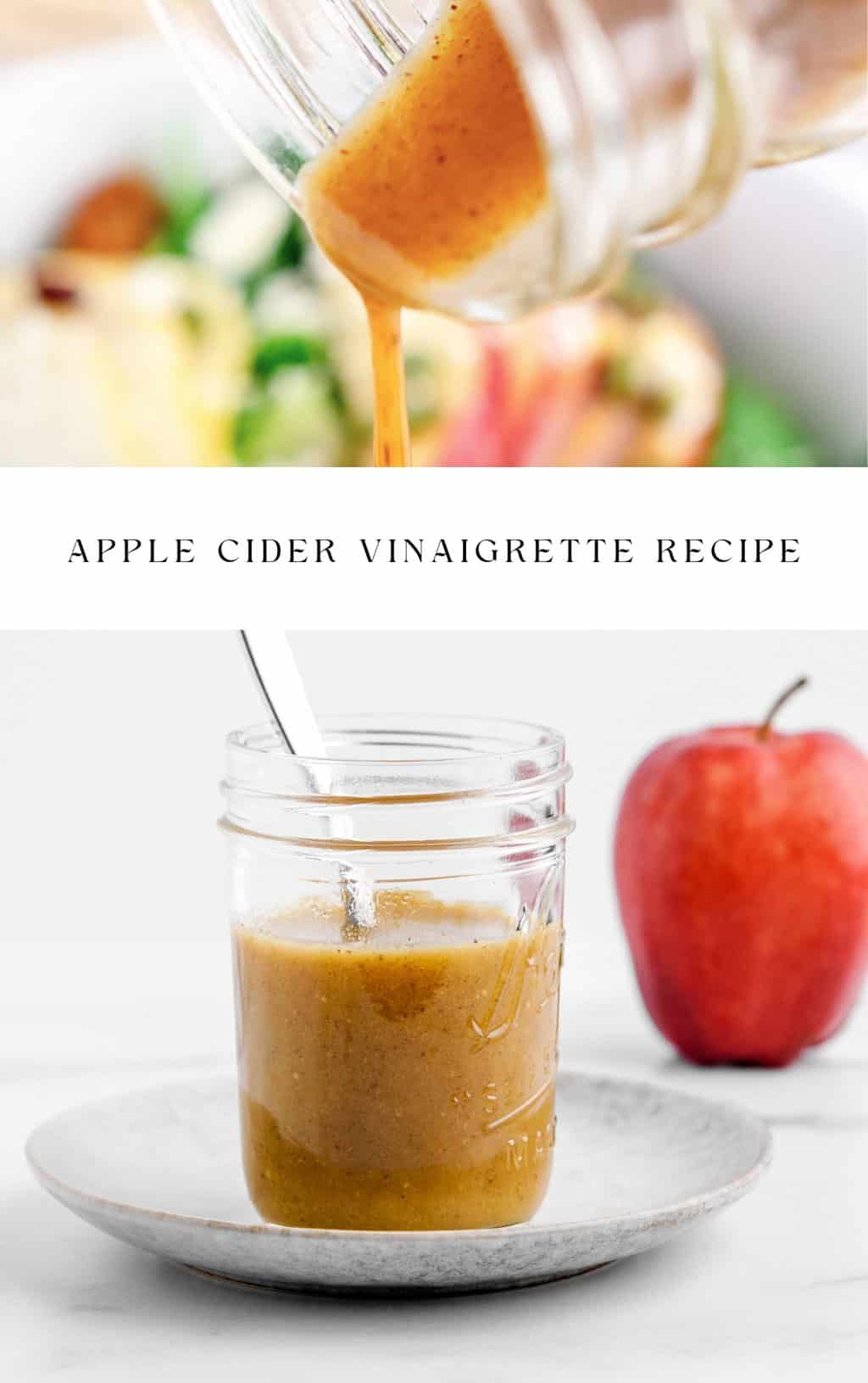 Apple Cider Vinaigrette Dressing (with Warm Spices)