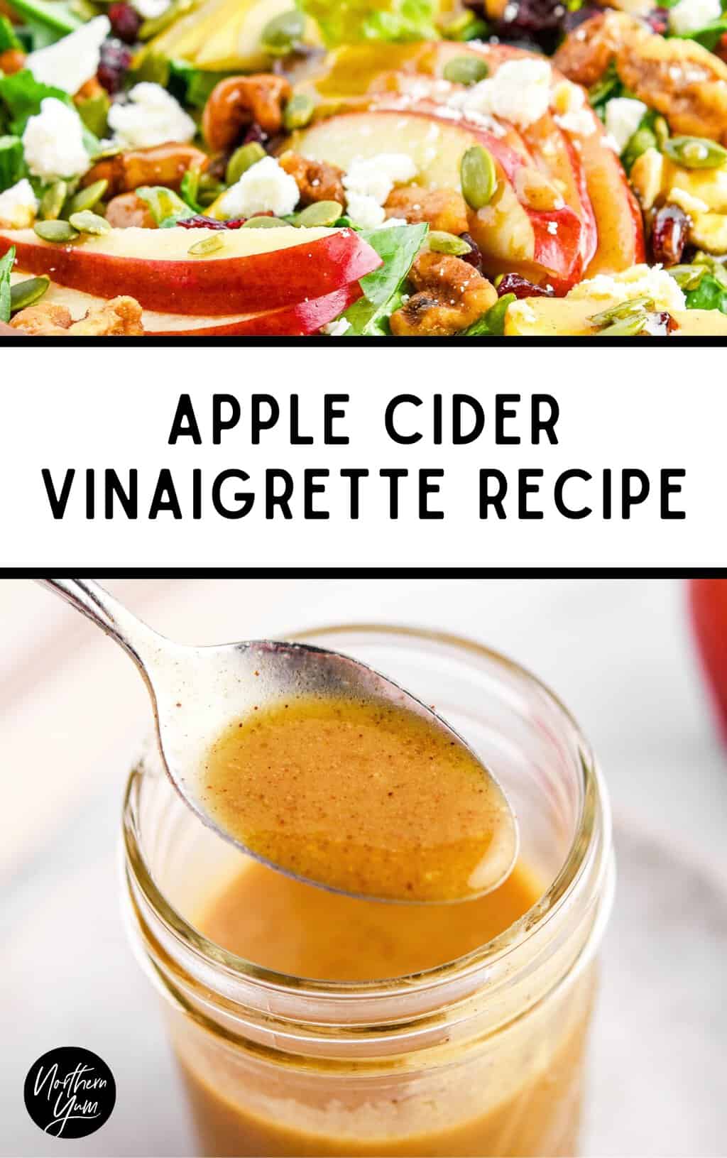 Apple Cider Vinaigrette Dressing (with Warm Spices)