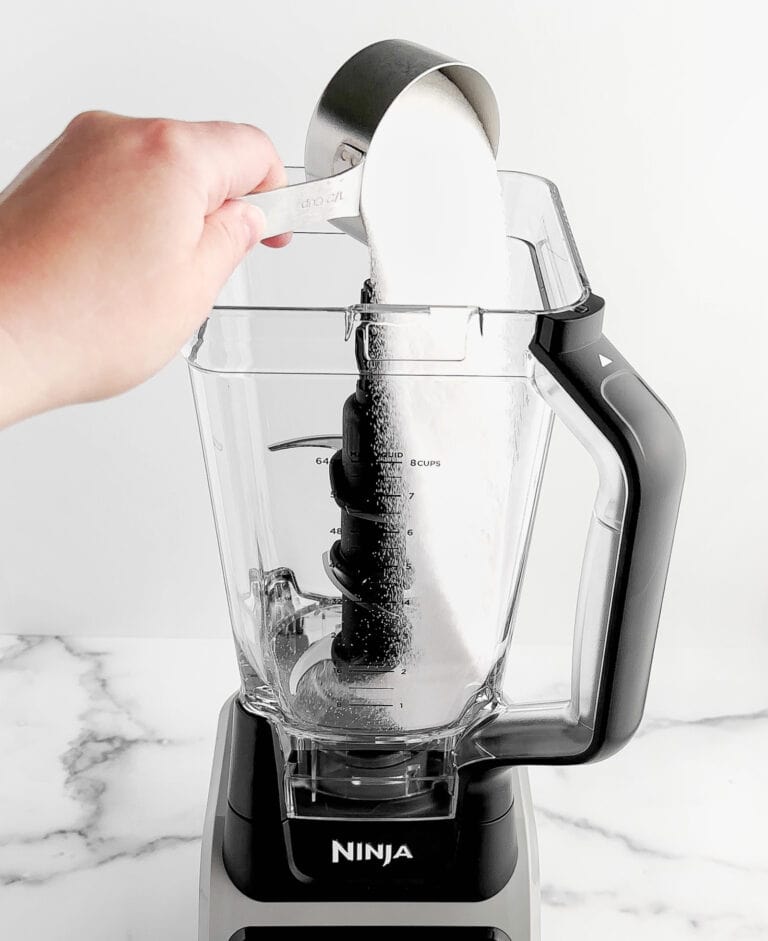 How to Make Powdered Sugar (1-Ingredient, No Cornstarch!)