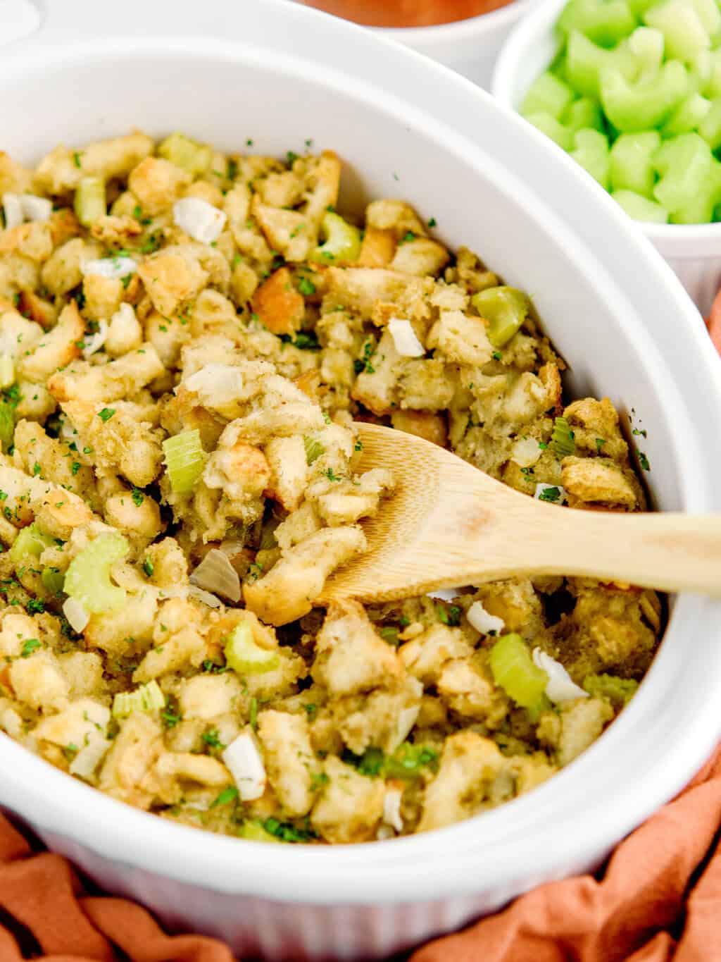 Sage and Onion Stuffing (Classic Recipe with Celery)