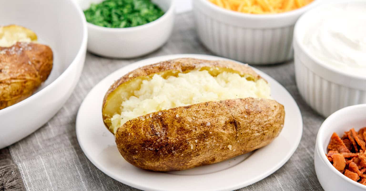 Perfect Baked Potato Recipe (So Easy + Ready in 1 Hour)