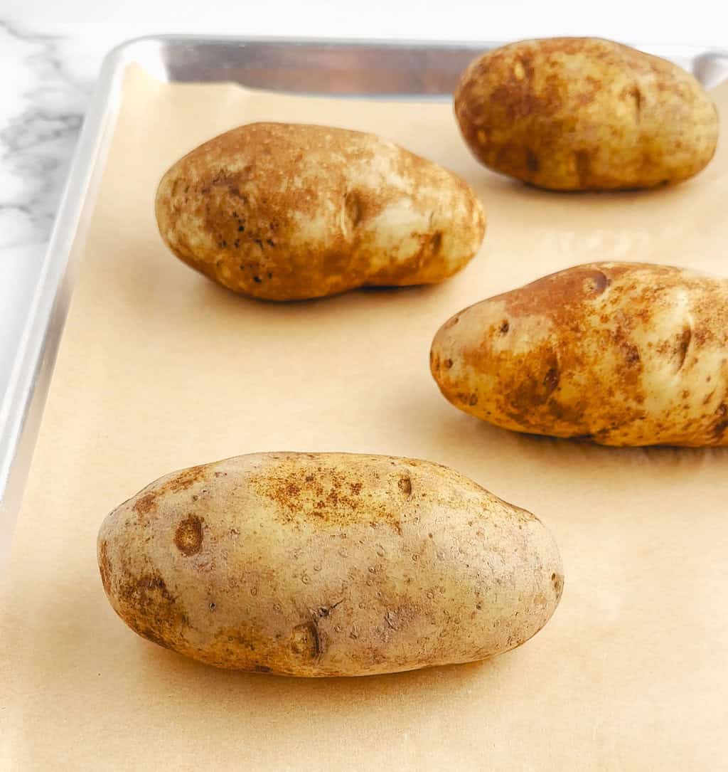 Perfect Baked Potato Recipe (So Easy + Ready in 1 Hour)