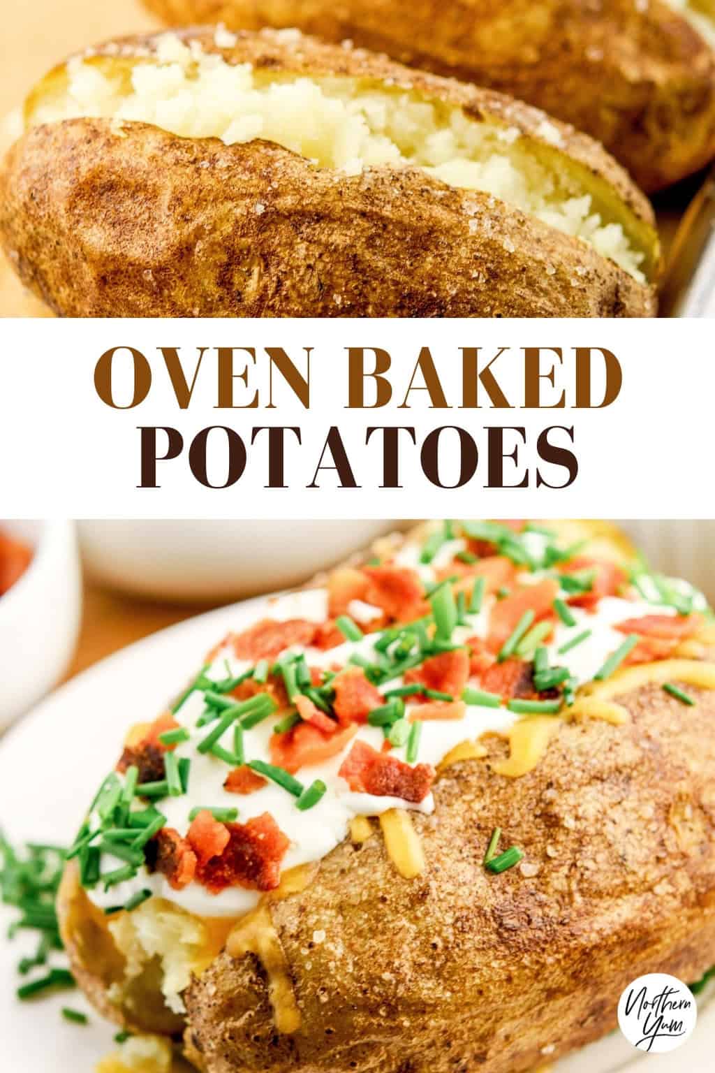 Perfect Baked Potato Recipe (So Easy + Ready in 1 Hour)