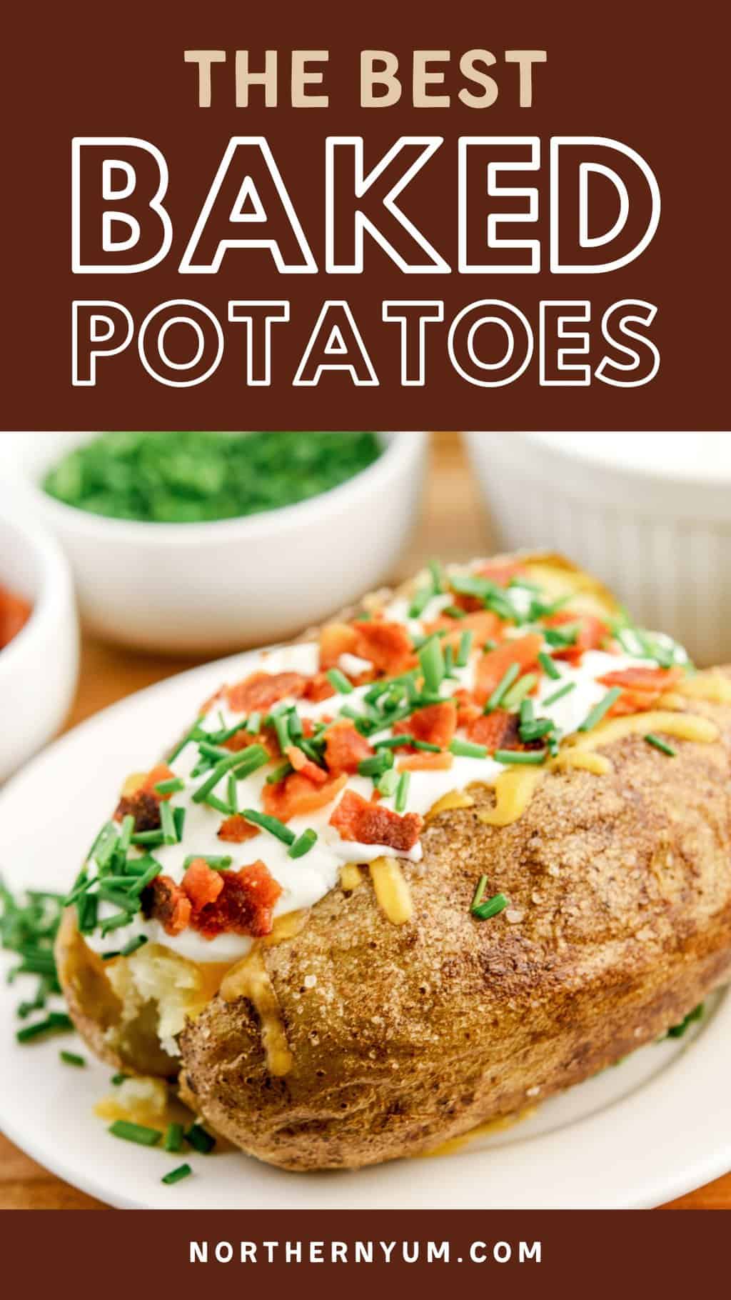 Perfect Baked Potato Recipe (So Easy + Ready in 1 Hour)