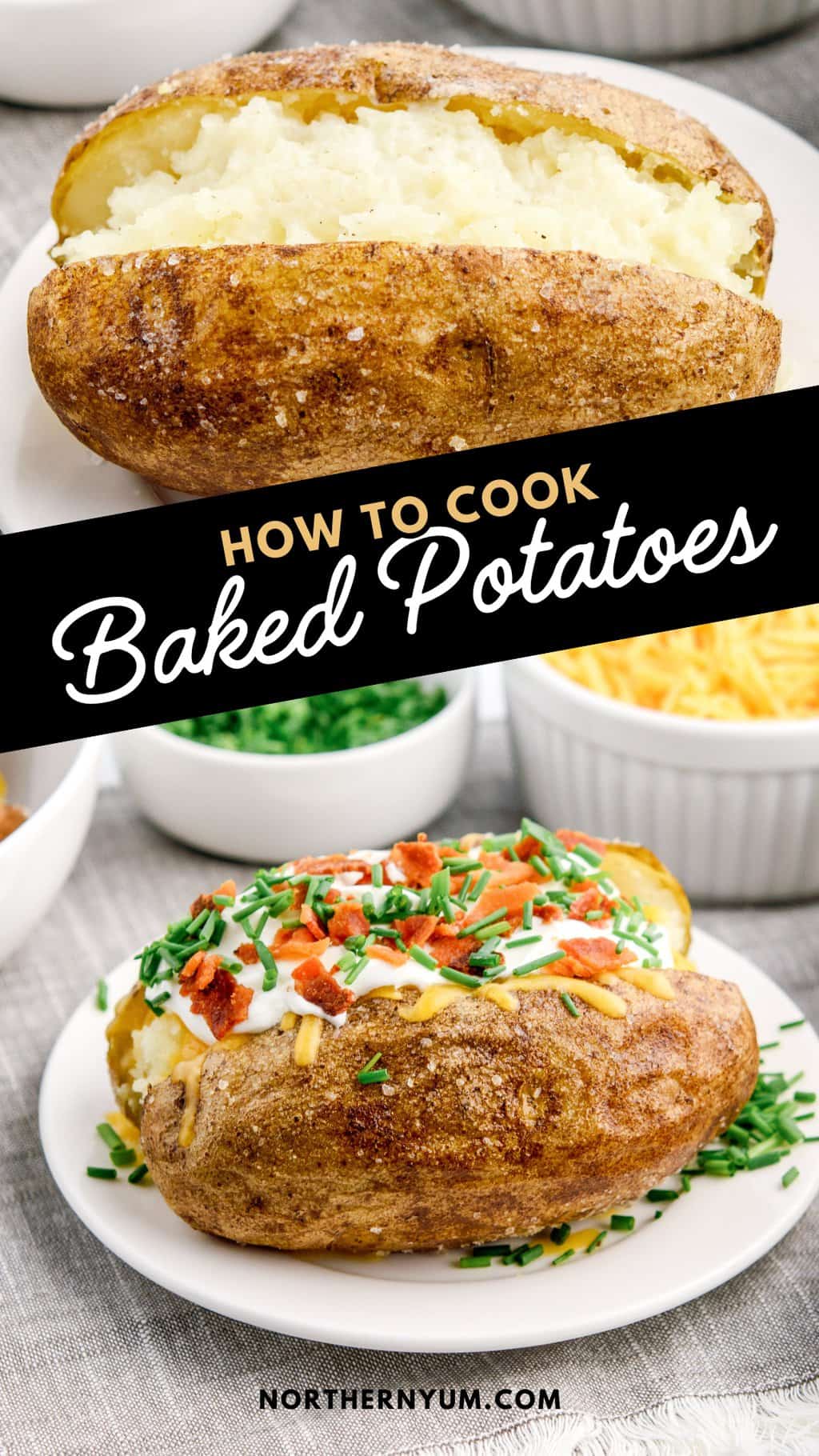 Perfect Baked Potato Recipe (So Easy + Ready in 1 Hour)