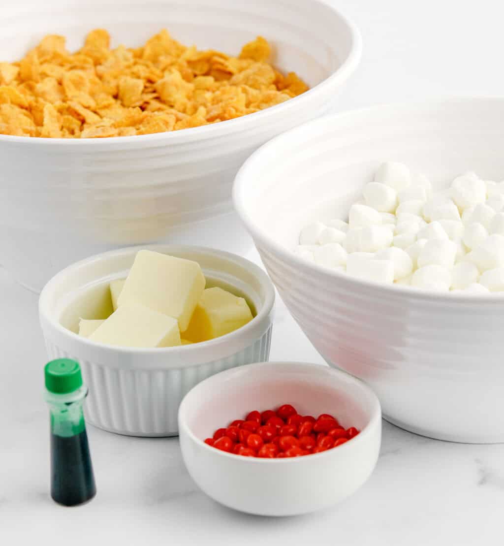 Christmas Corn Flake Wreaths - Easy, No-Bake Holiday Treat