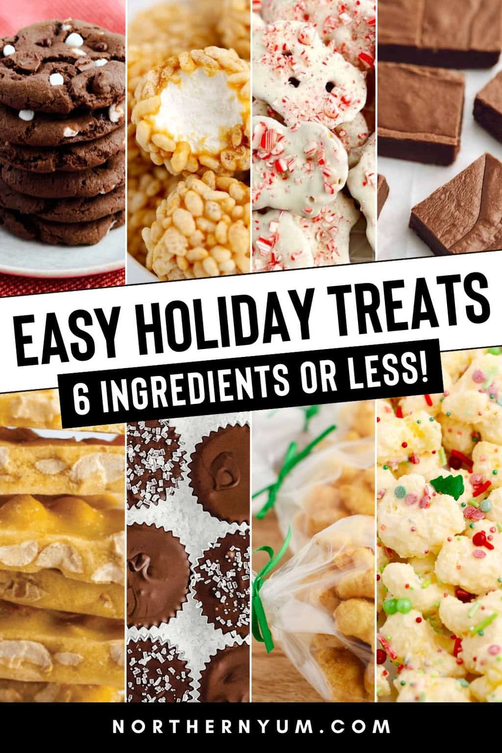 Easy Christmas Treats with 6 Ingredients or Less (Some 2 to 3!)