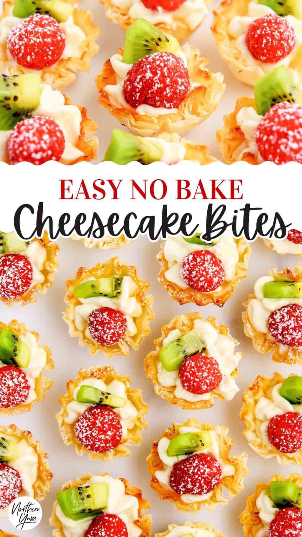 No-Bake Cheesecake Bites - Easy, Decadent Party Dessert