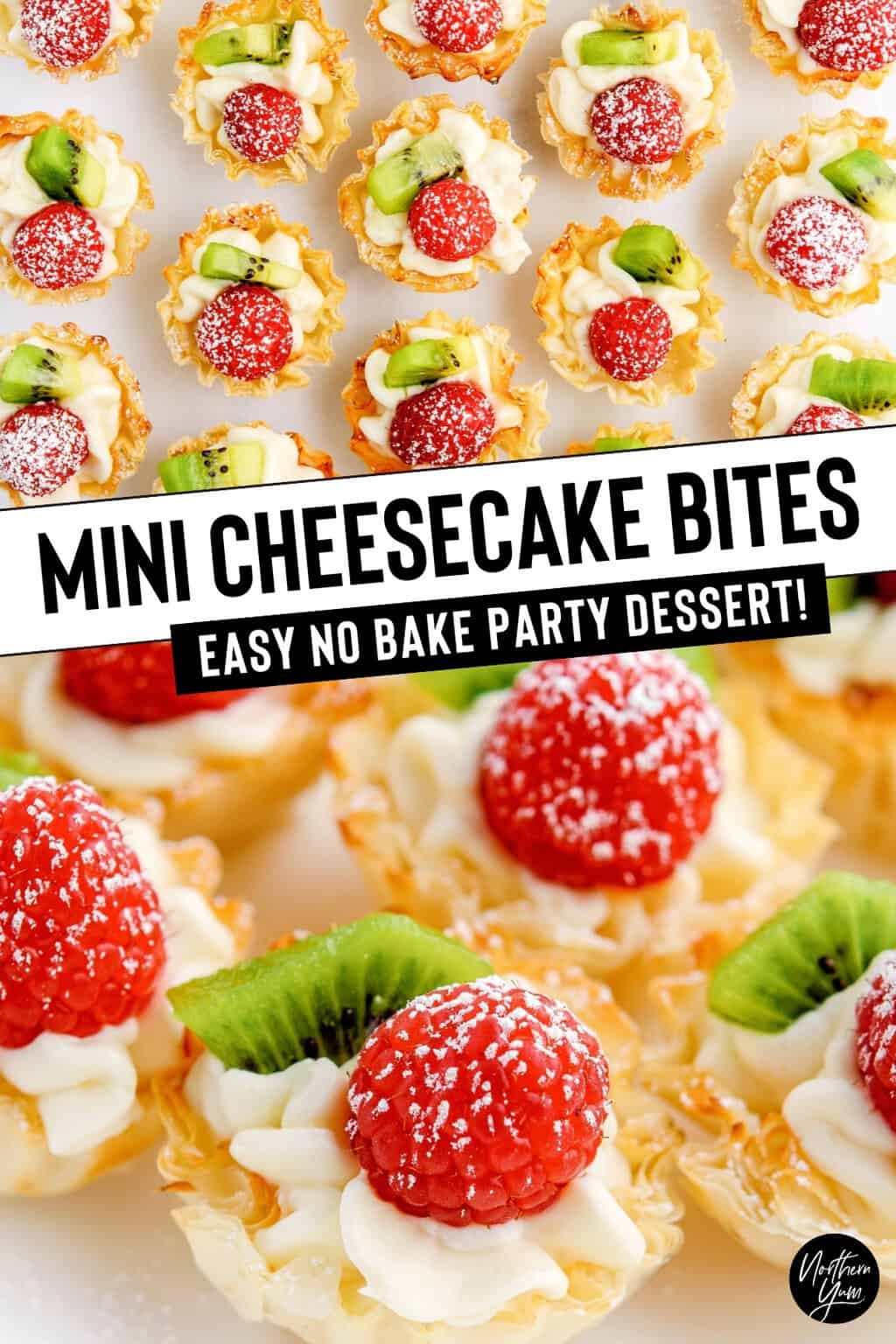 No Bake Cheesecake Bites Easy Decadent Party Dessert 2480