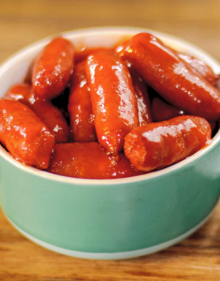 Little Smokies in Barbecue Sauce - Easy Party Appetizer!