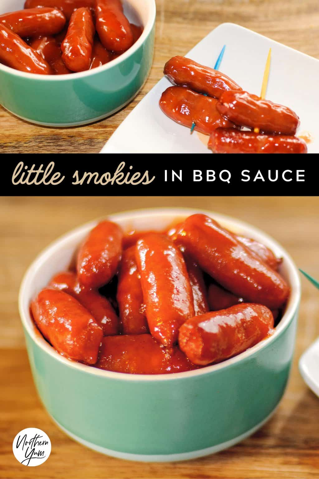 Little Smokies in Barbecue Sauce - Easy Party Appetizer!