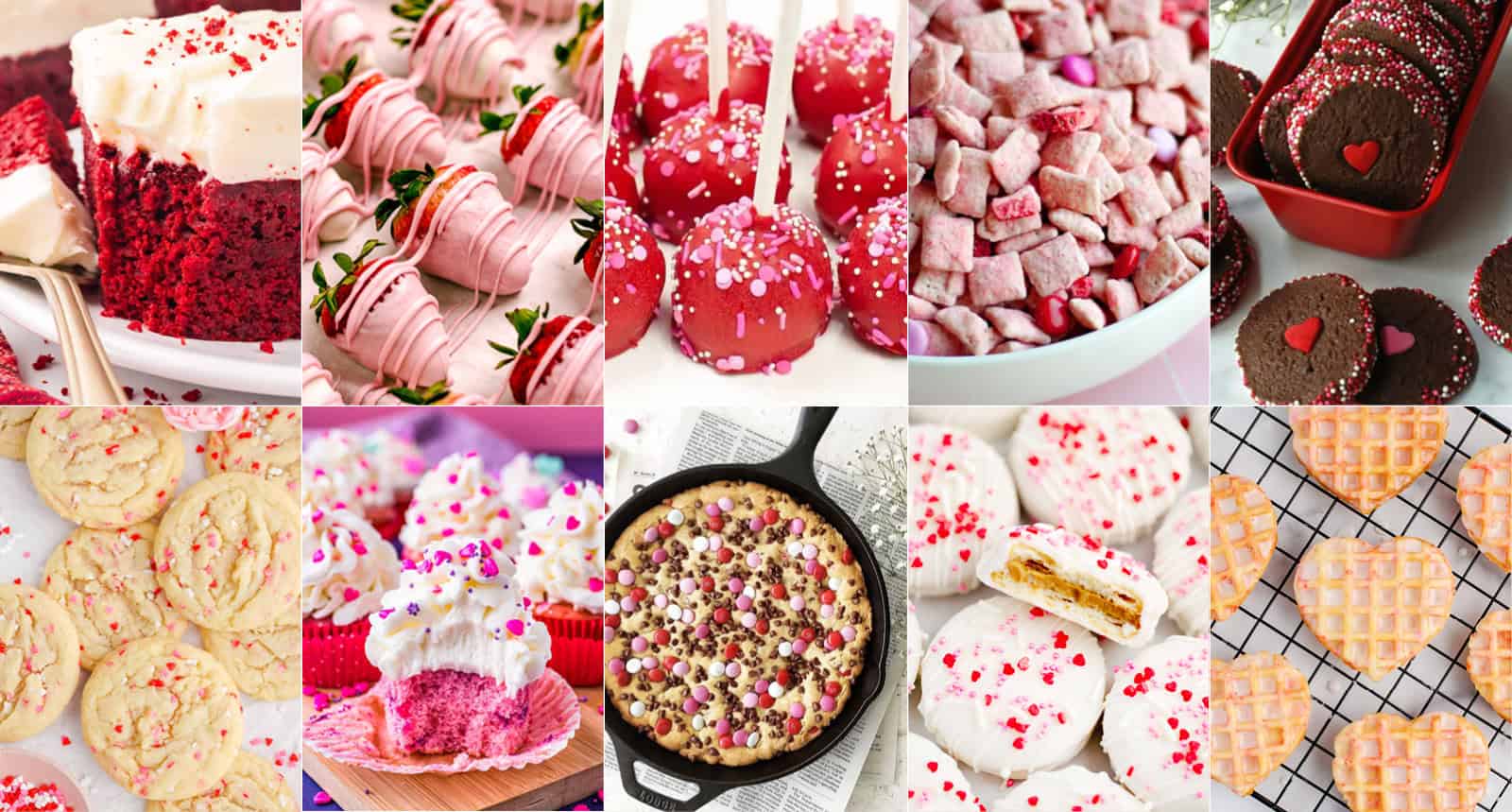 30 Delicious Valentine Desserts in Red, White, and Pink