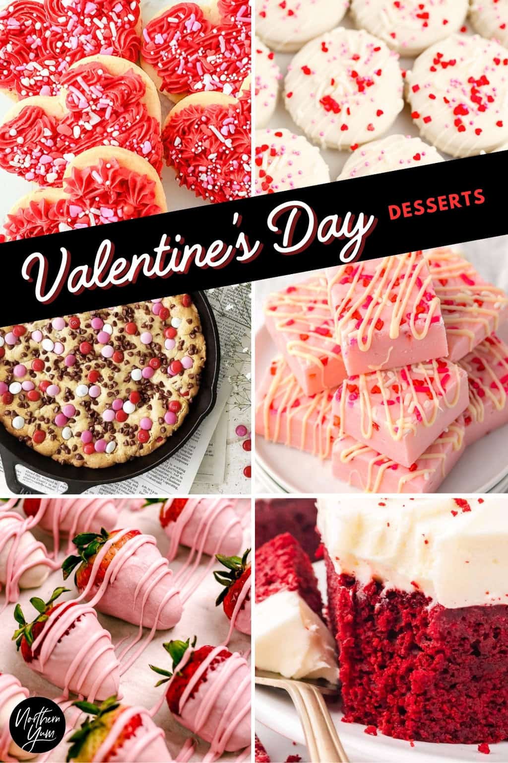 30 Delicious Valentine Desserts in Red, White, and Pink