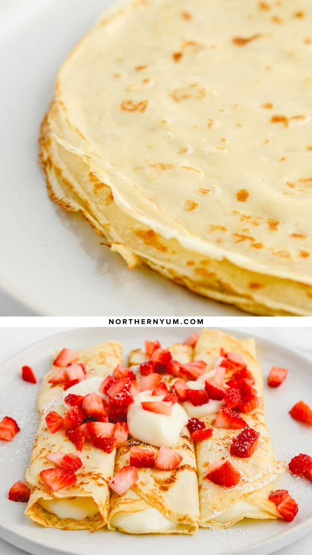 3-2-1 Easy Crepes - the Easiest Crepes Recipe with 3 Ingredients