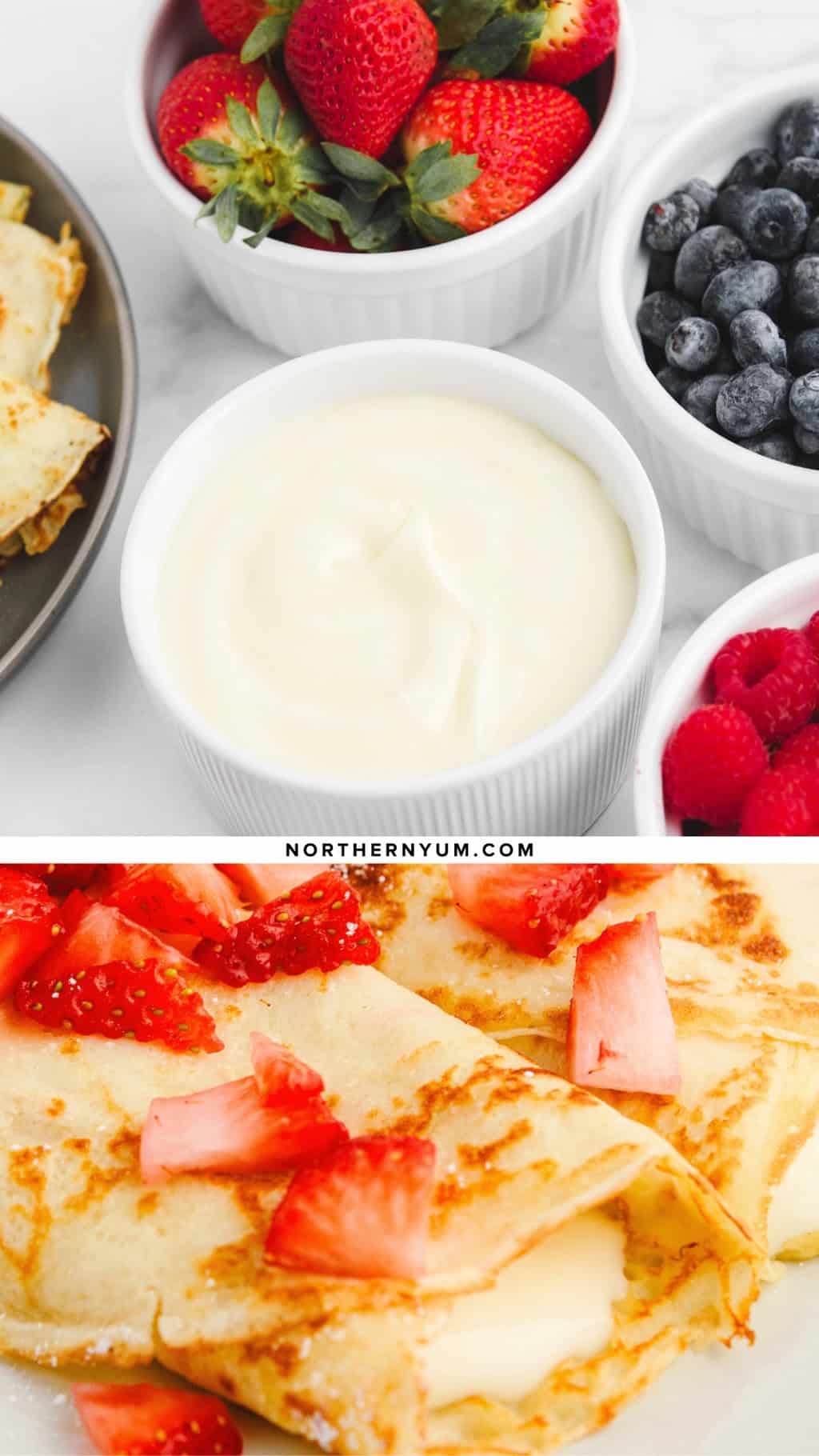 Sweet Cream Cheese Crepe Filling (Must-Have Crepes Topping!)
